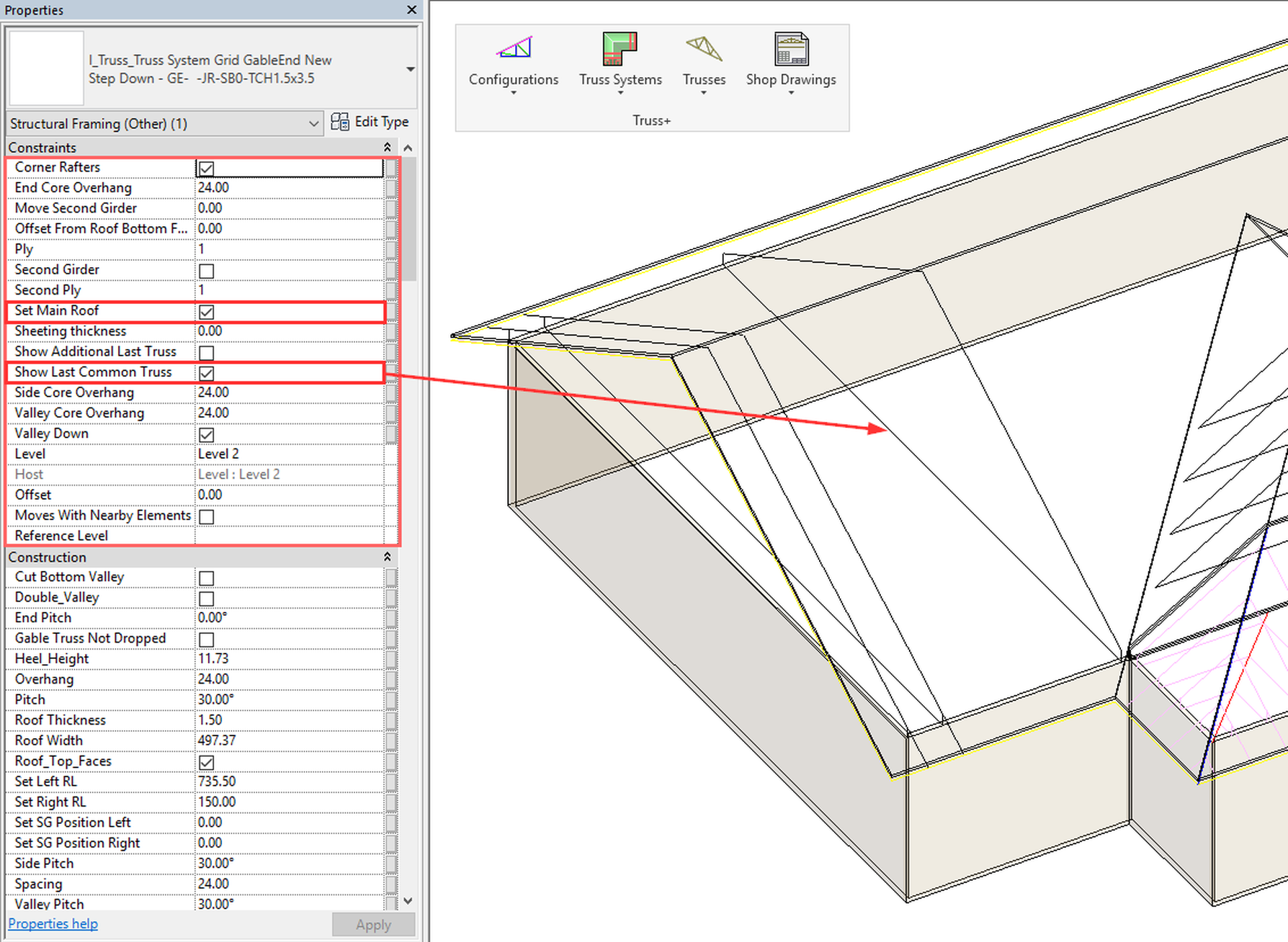 Auto-generate complex roof truss systems in Revit (Wood Framing ...