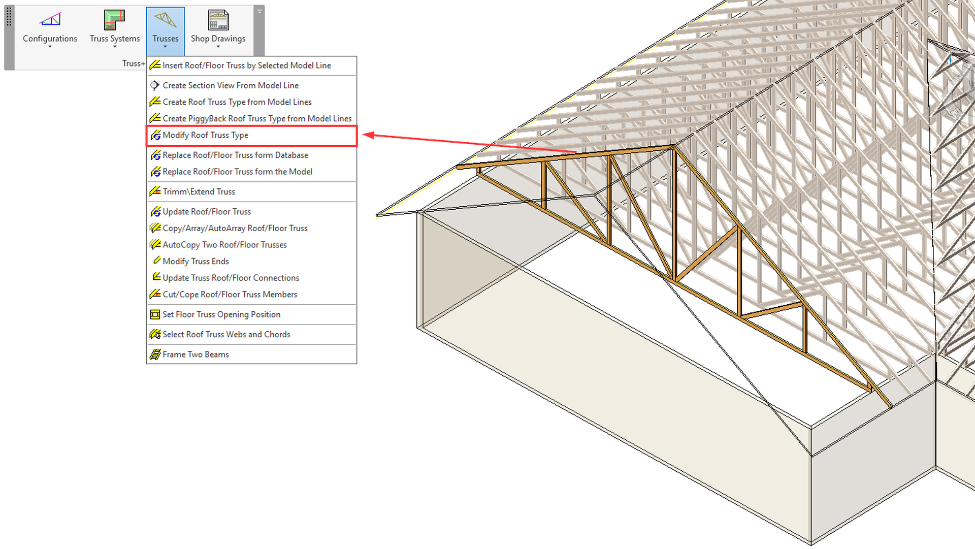 Auto-generate complex roof truss systems in Revit (Wood Framing ...