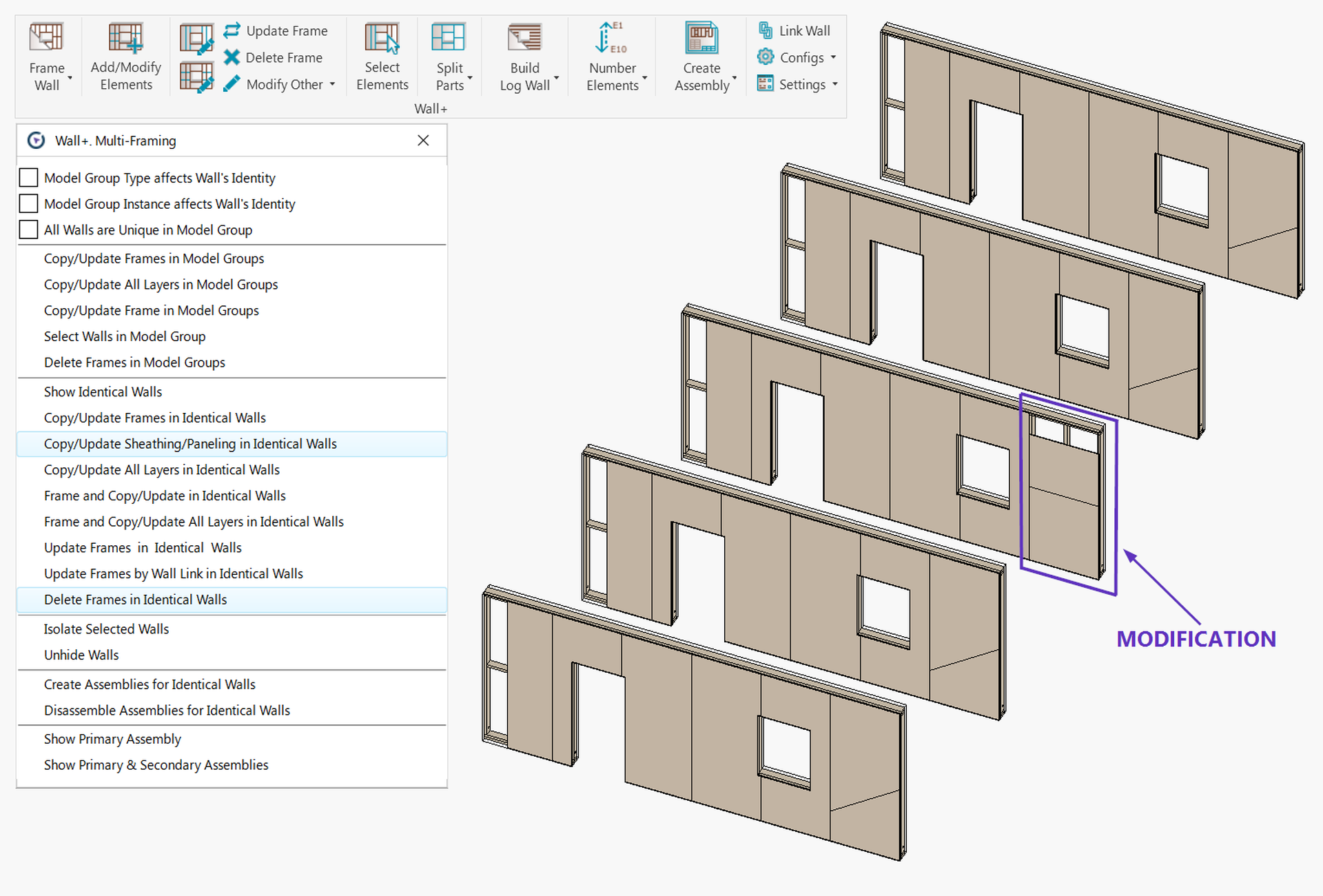 Wood & Metal Framing Software Update | Modify Frames in Revit | ARKANCE US