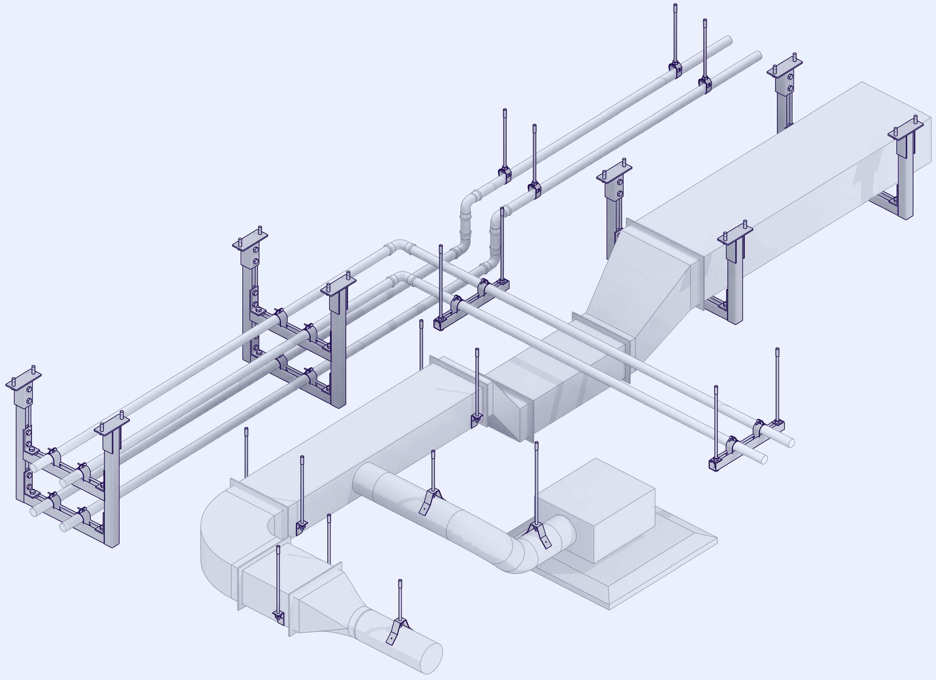 Be.Smart MEP Hangers Revit Plugin update: New Linked Model Support ...
