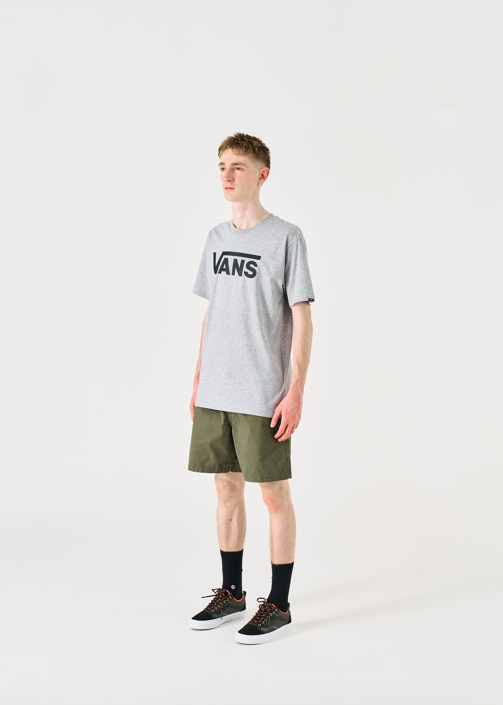 Wearing Vans With Shorts Vans Mens Range Relaxed Elastic Short Blue