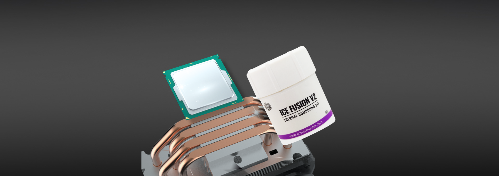 Ice Fusion V2 High Thermal Conductivity Compound | Cooler Master