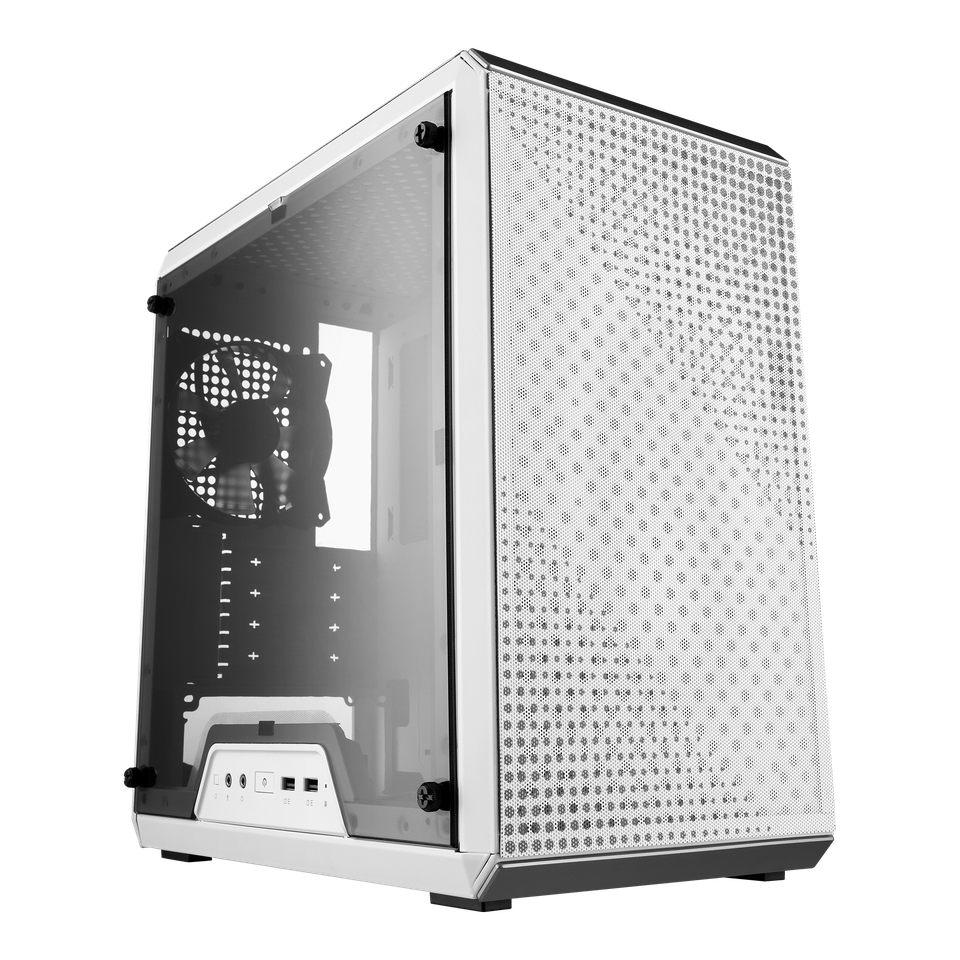 MasterBox Q300L White Mini Tower PC Case | Cooler Master