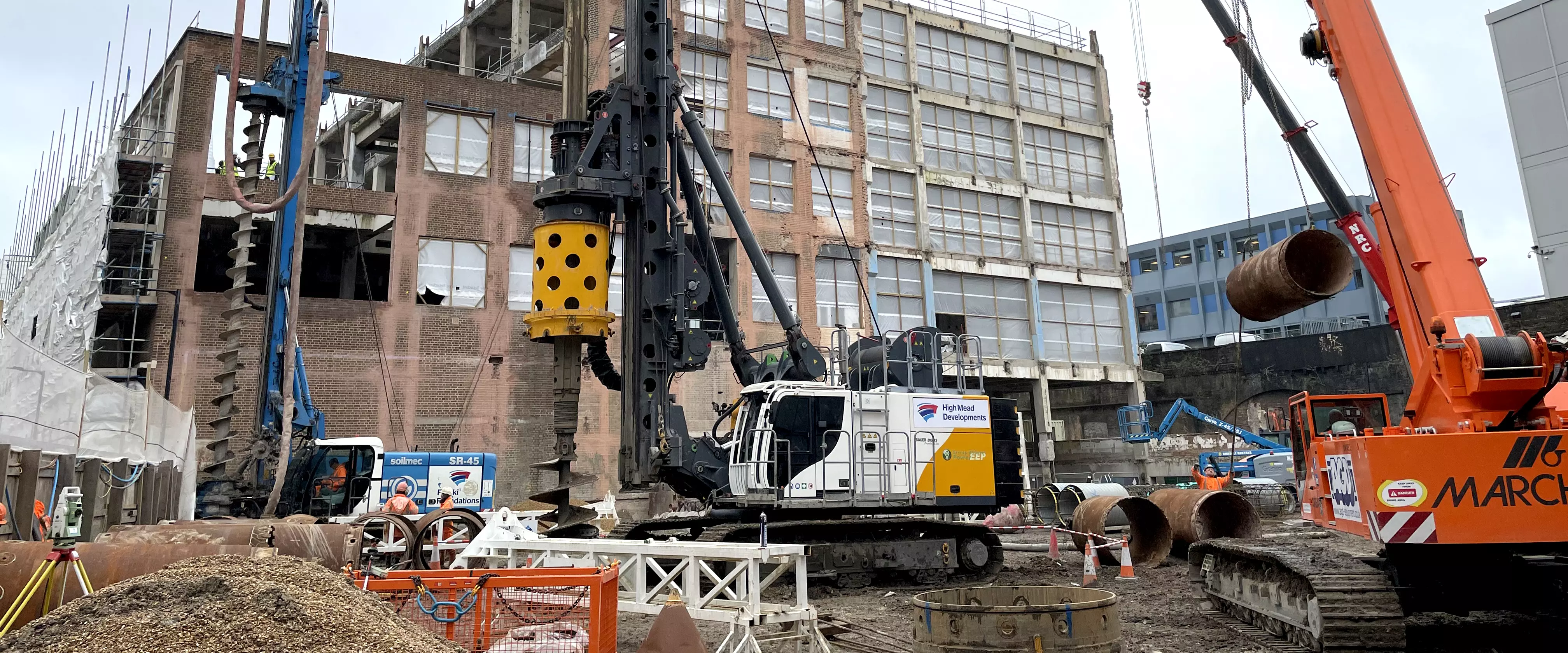 Timber Square - Franki Foundations UK - Franki Foundations UK