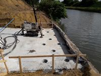 Pieu battu tubé - Franki Foundations Belgium - Atlas Fondations