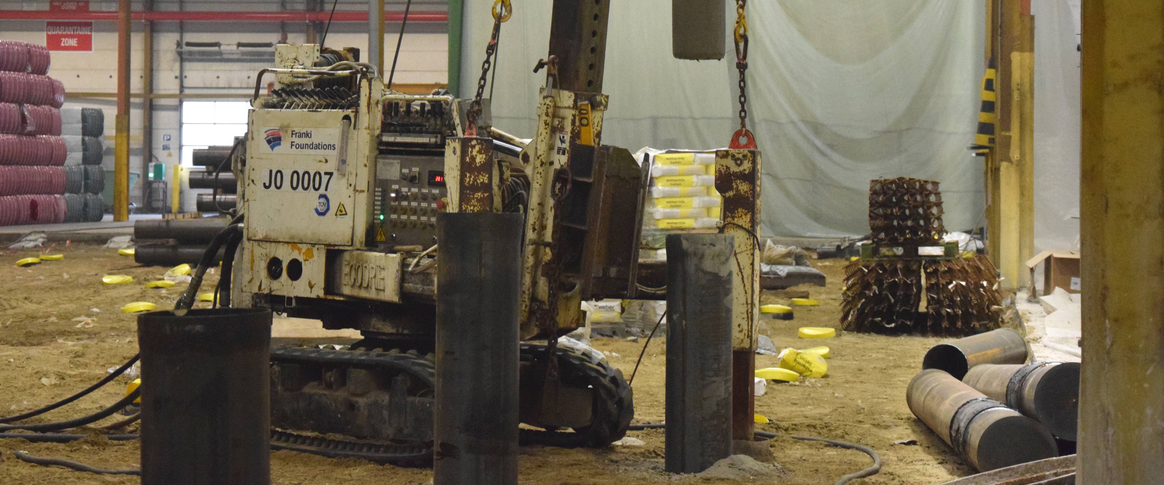 Mini Piling Systems - Franki Foundations Belgium - Franki Foundations UK