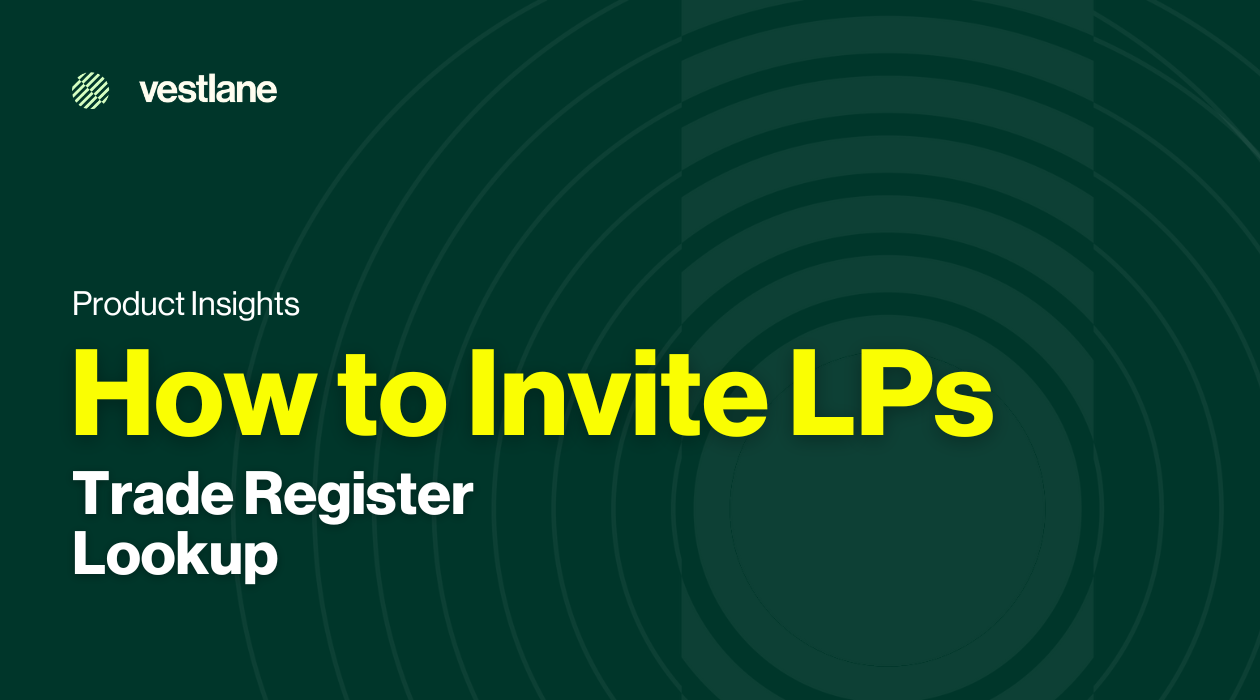 How to Invite Investors to Vestlane