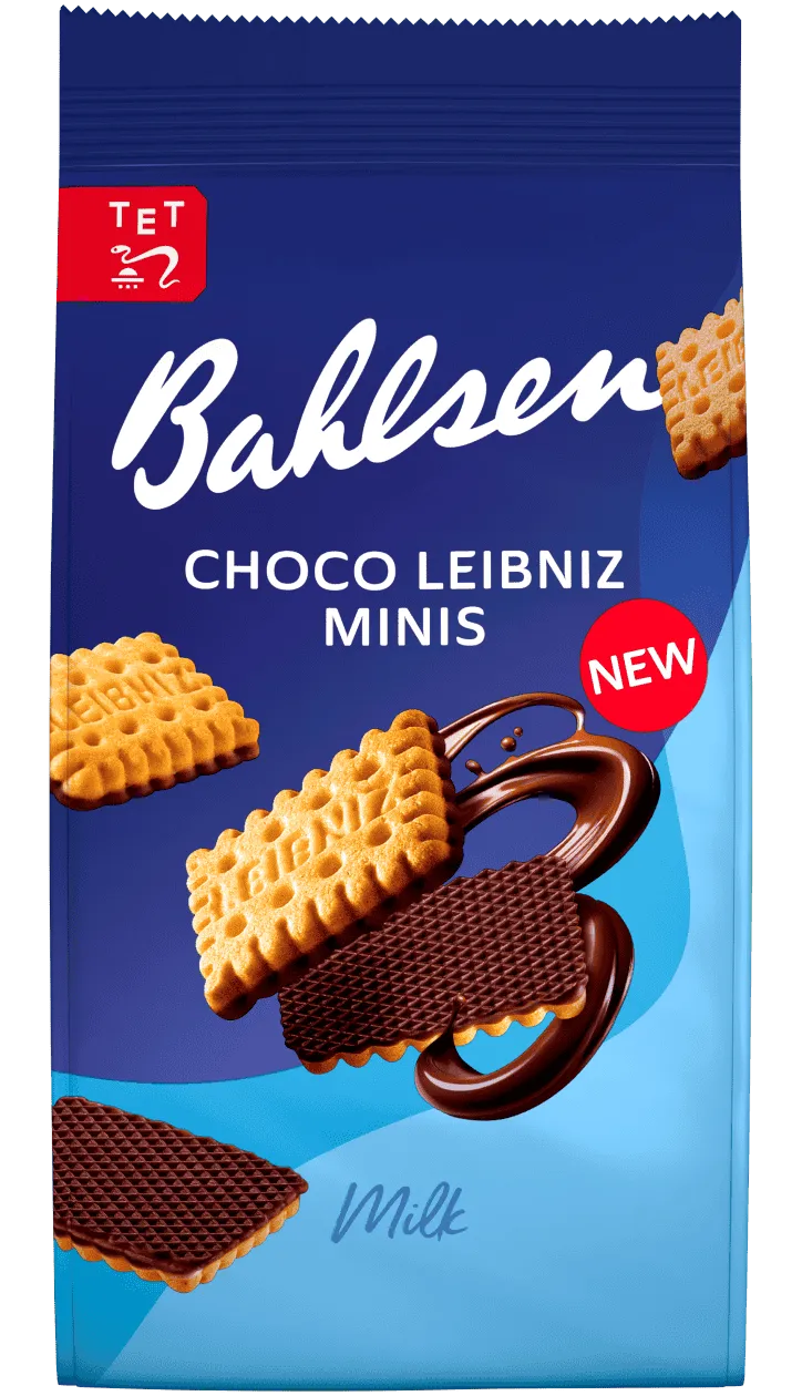 Bahlsen Choco LEIBNIZ Milk Biscuits - Bahlsen