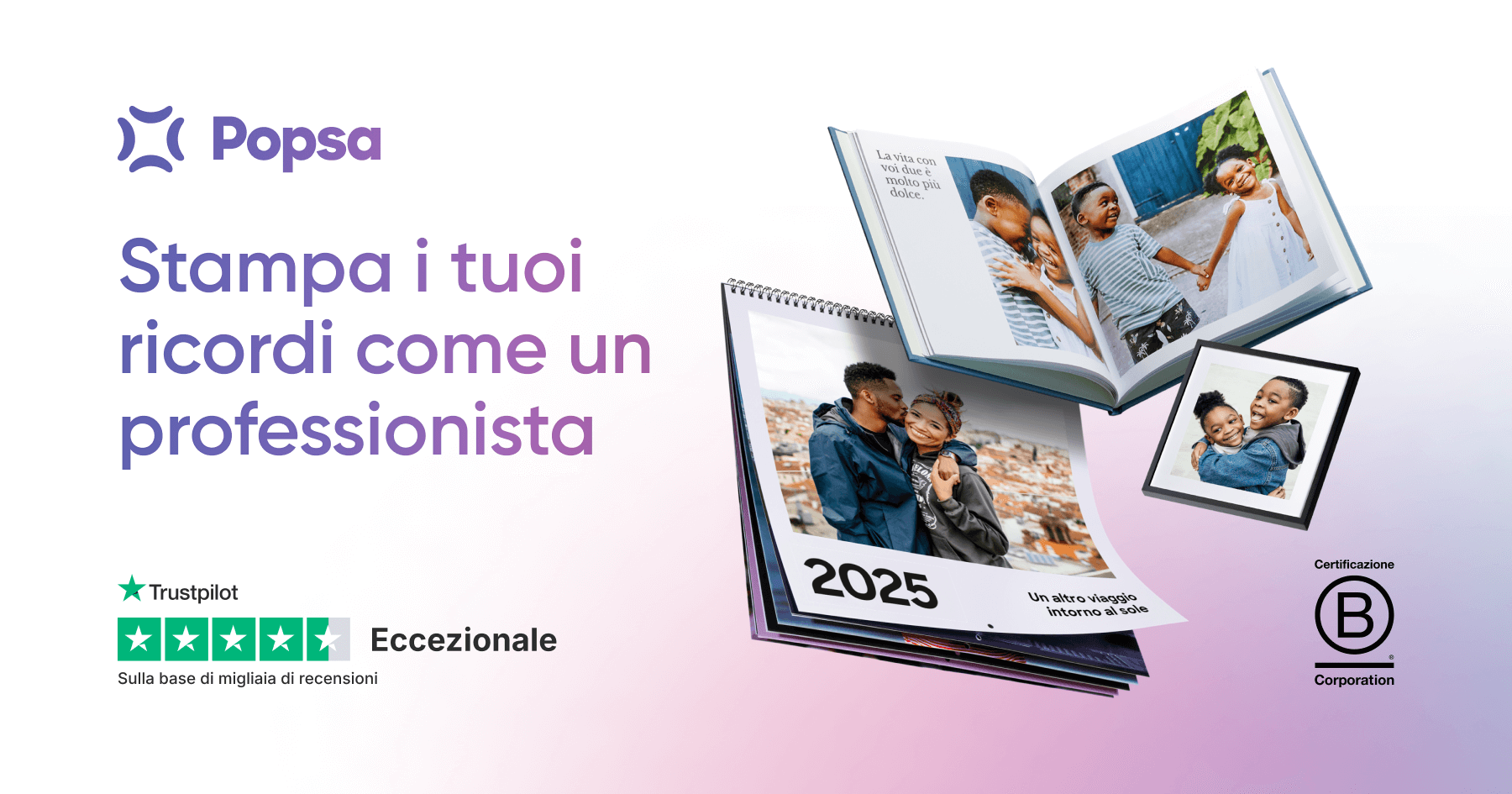 Scarica l'app Popsa | Per te funzionalità e sconti esclusivi