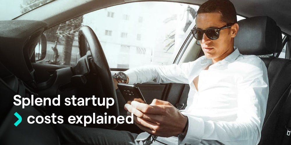 Guide to Splend's car subscription start up costs and charges