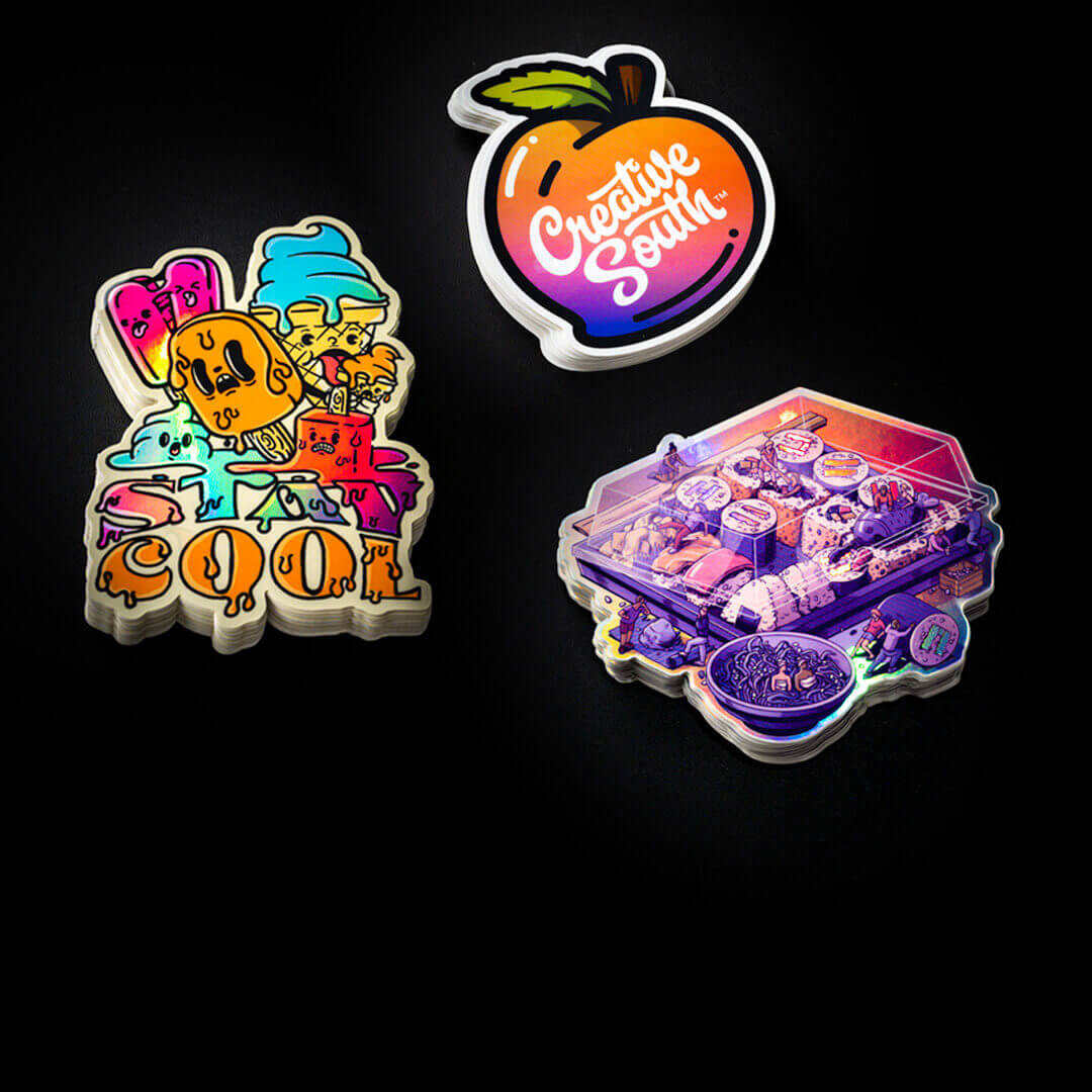 Adesivi Olografici Personalizzati