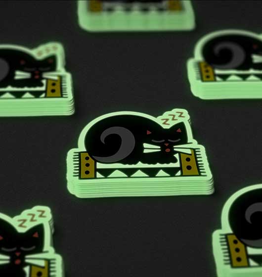 Stickers Phosphorescents - Livraison gratuite - StickerApp