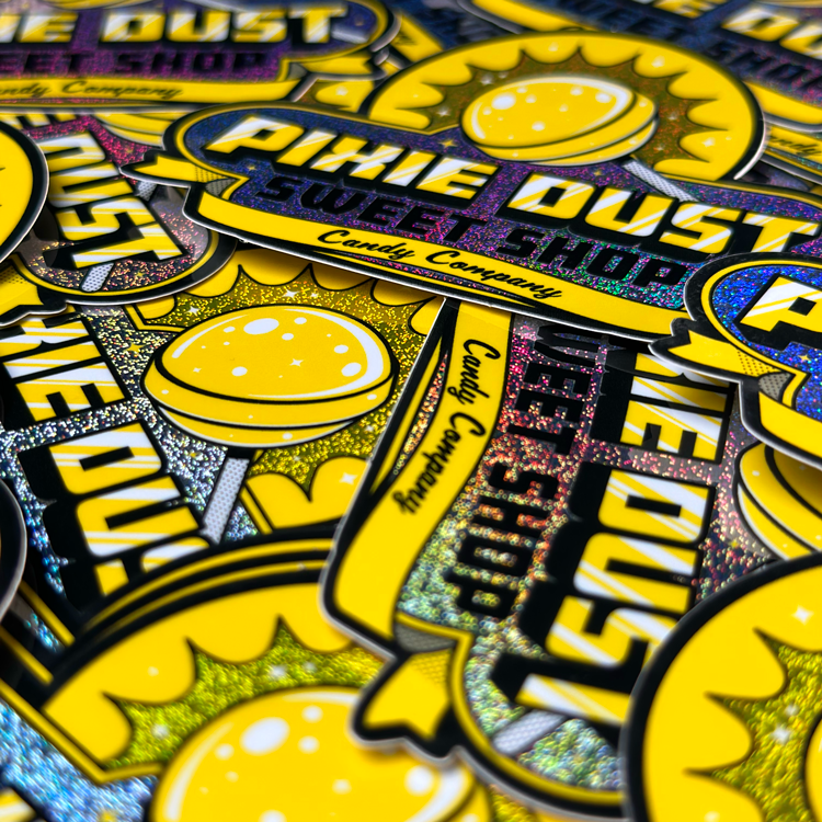 Personalised Pixie Dust Stickers - Touch of Magic - StickerApp UK