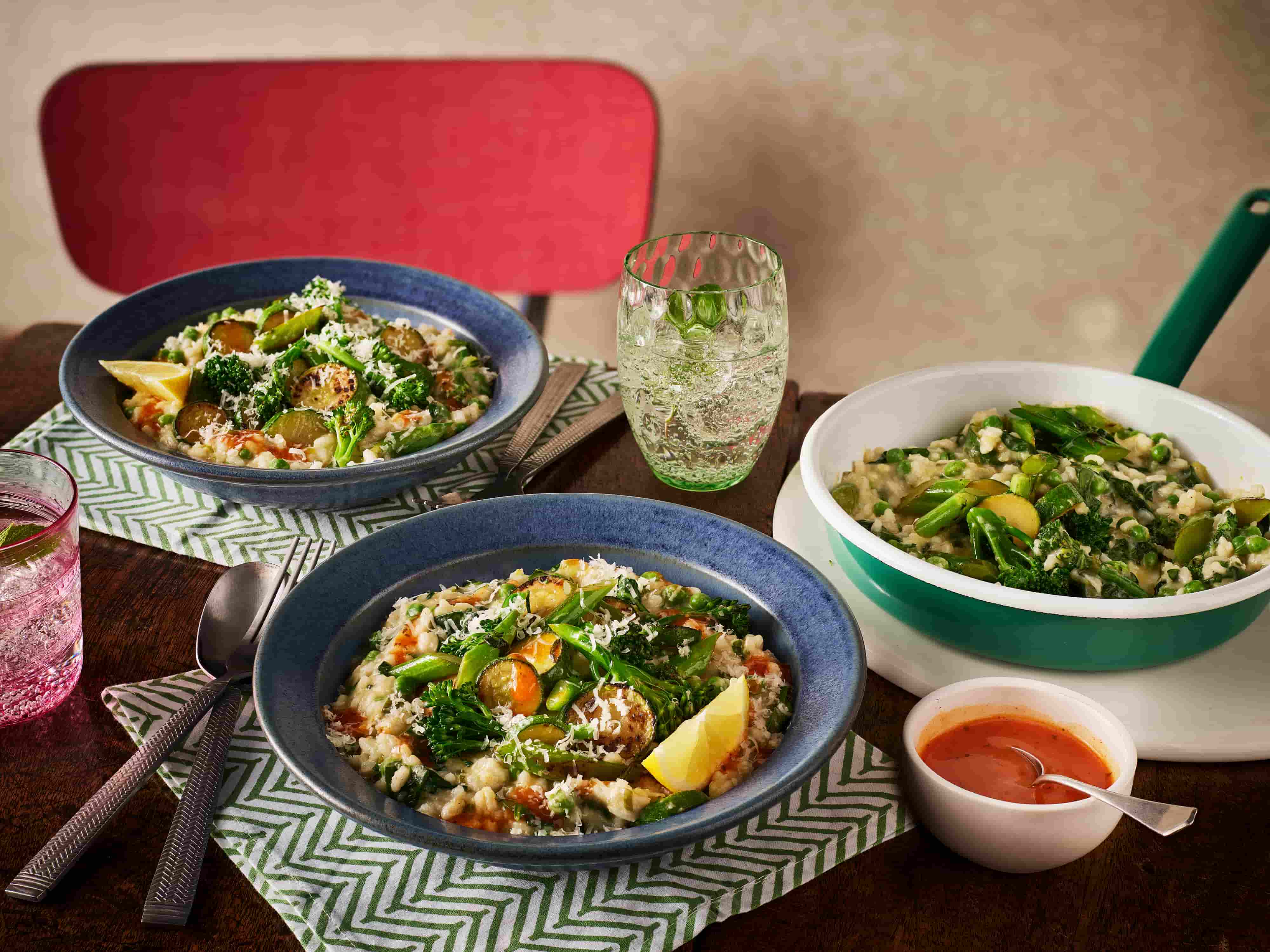Lemon & Herb Risotto Recipe | Vegetarian Dinner Ideas