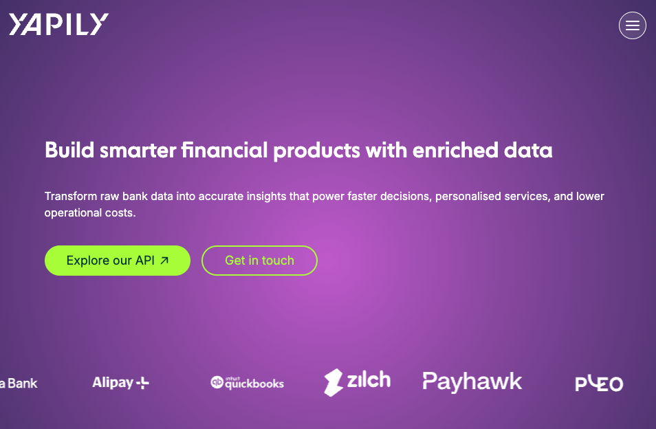 Yapily - Open Banking Platform