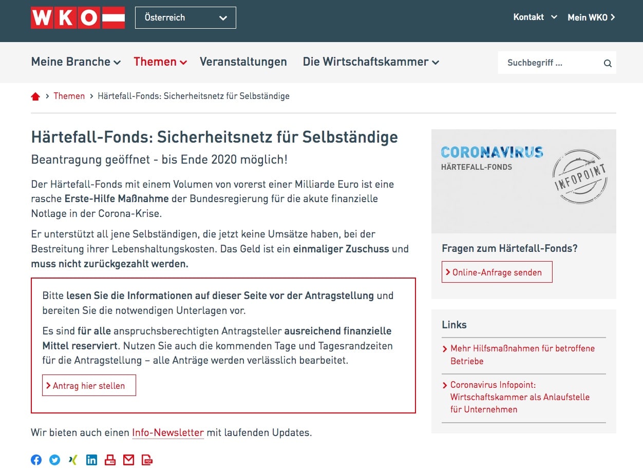 Covid-Härtefallfonds – Anträge ab sofort möglich | Bauernzeitung