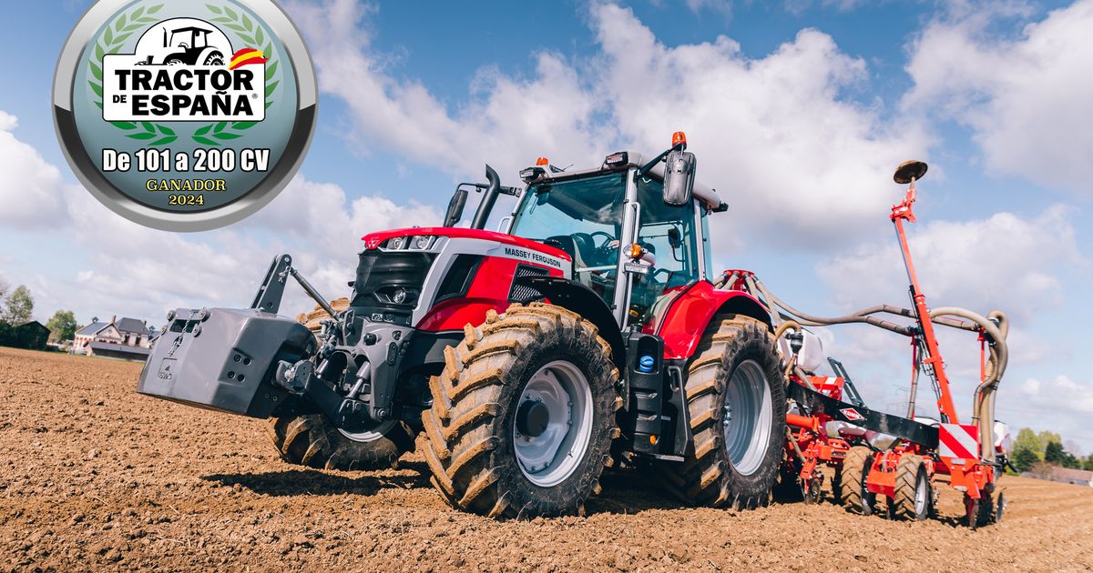 MF 6S.180 Dyna-VT ist „Traktor Spaniens 2024/25“ | Bauernzeitung