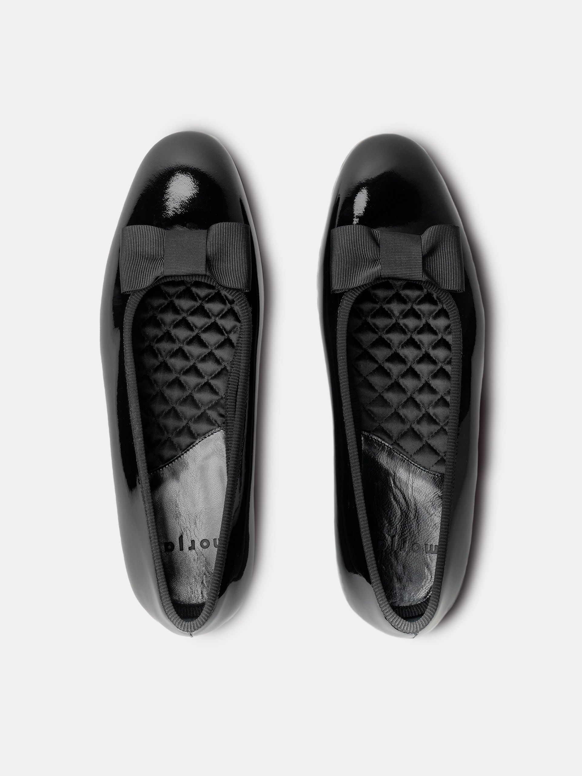 The Opera Pump - Black Patent | MORJAS