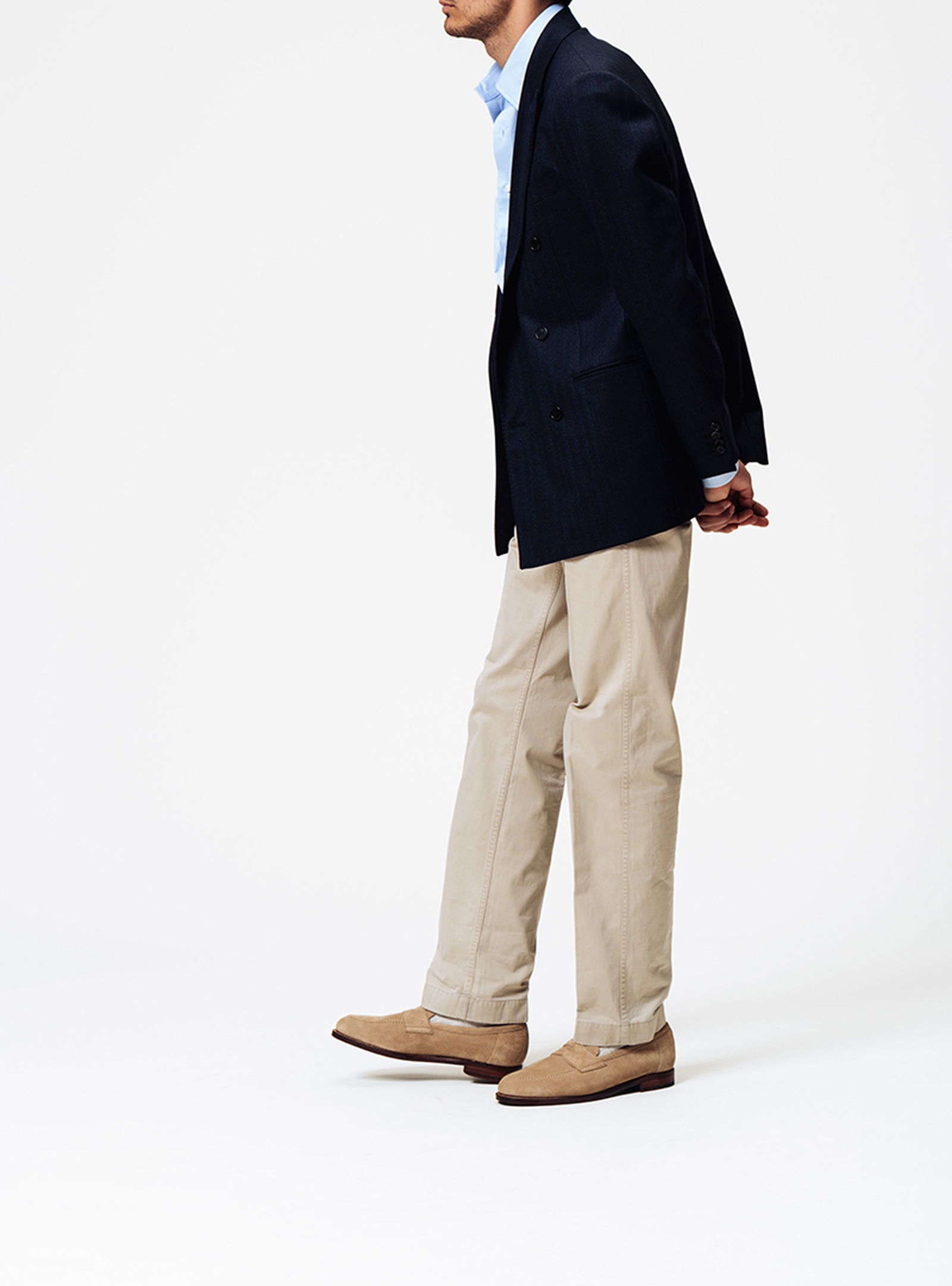 The Penny Loafer - Sand Suede - Unlined | MORJAS