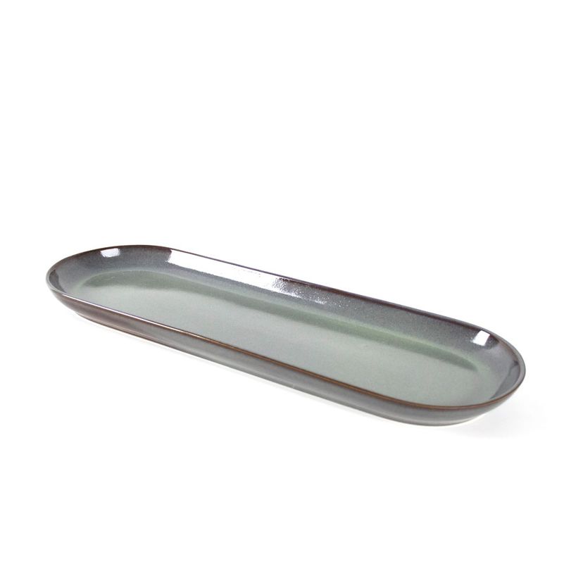 Oval Long Large Serving, Stone Green - Select Concept Sweden