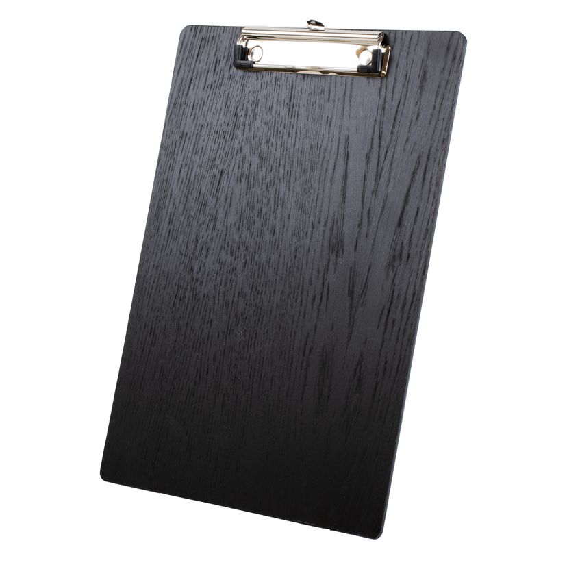 Menu Board A4 with Clip and Hanger, Black - Select Concept Sweden