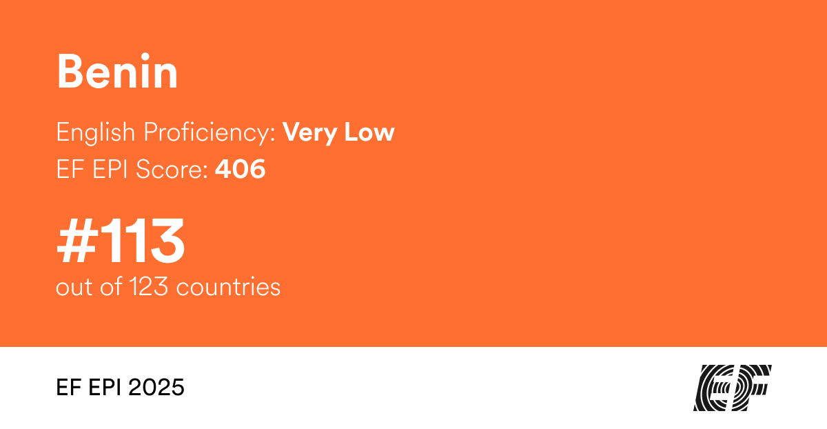 Benin Ef English Proficiency Index Ef Suomi