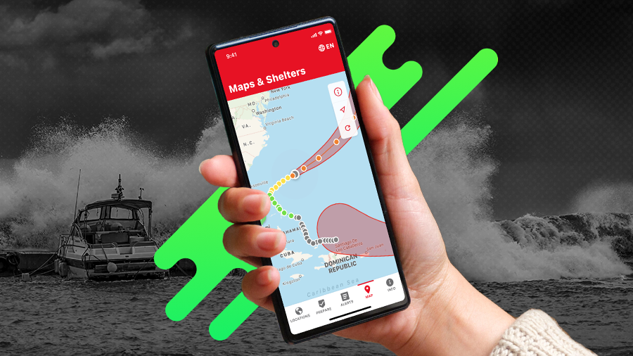 How can technology keep you safe when a natural disaster strikes?