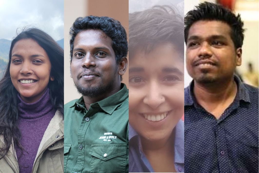 Fellows 2023: Ittisha Sarah, Pradeep Elangovan, Sohini/ Sho and Vishal Jadhav