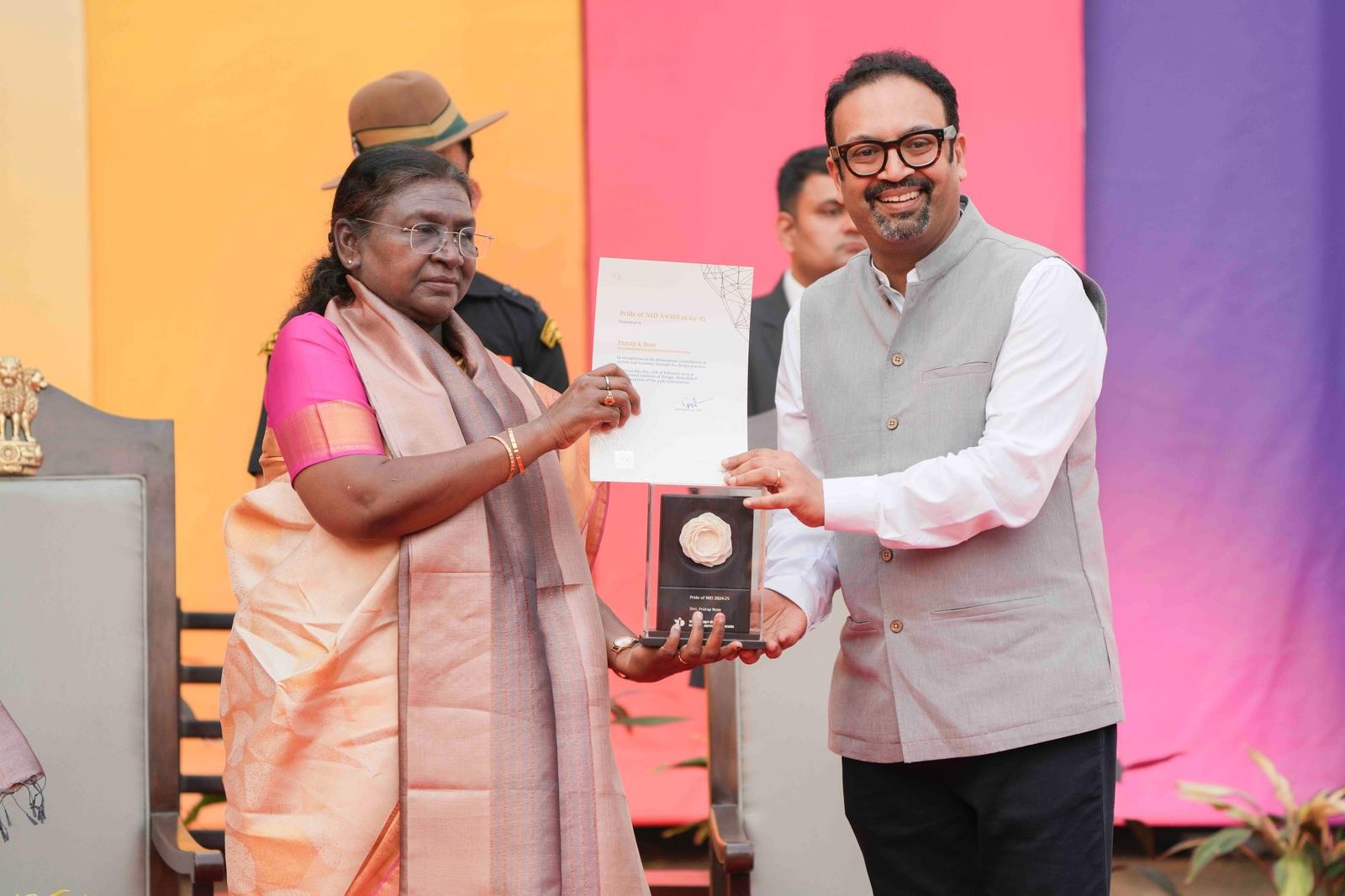 Inlaks Scholar Pratap Bose receives first-ever Pride of NID Award