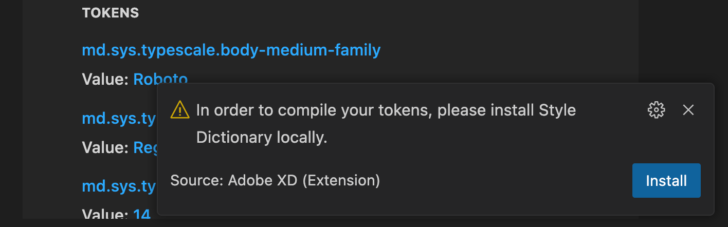 Style Dictionary from a Design System Palette (DSP) in VSCode - Step by Step guide