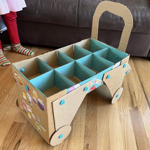 Cardboard Stroller For Squishies | Makedo Resource Hub