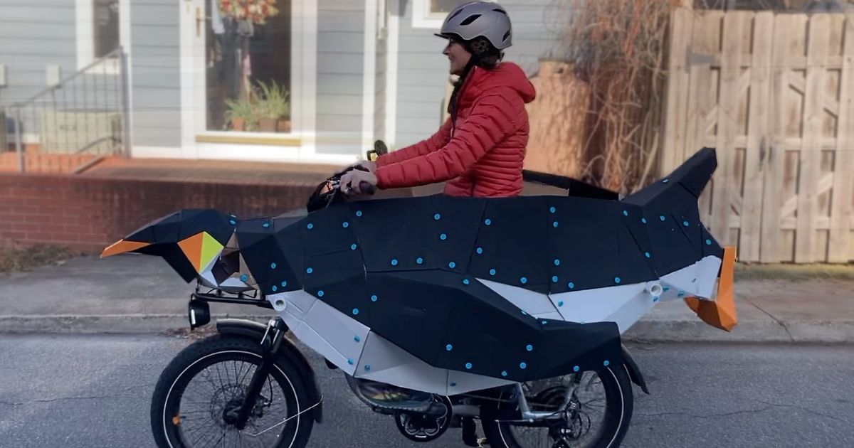 Penguin Bike Hack | Makedo Resource Hub