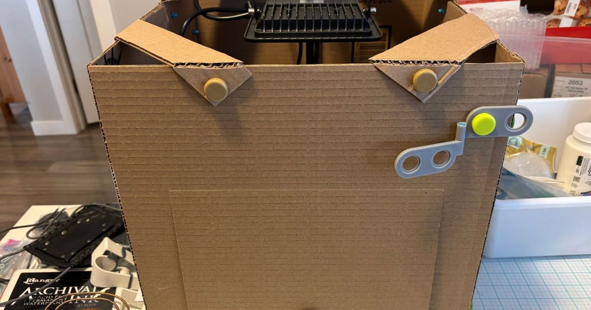 DIY Cardboard UV Light Box | Makedo Resource Hub
