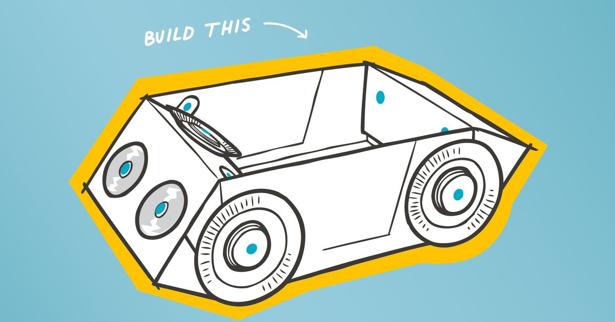 Starter Guide: Speedy Cardboard Car | Makedo Resource Hub