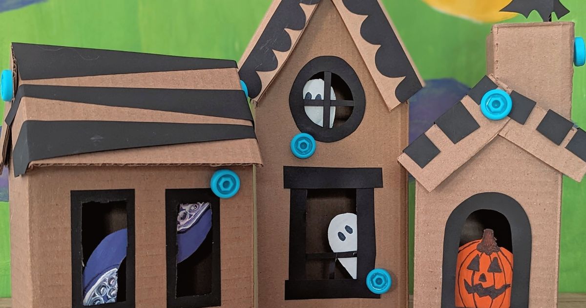 Mini Haunted House Diorama | Makedo Resource Hub