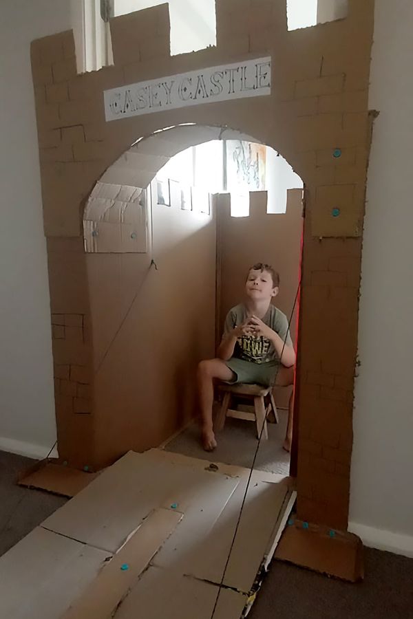Cardboard Castle Doorway Mod | Makedo Resource Hub