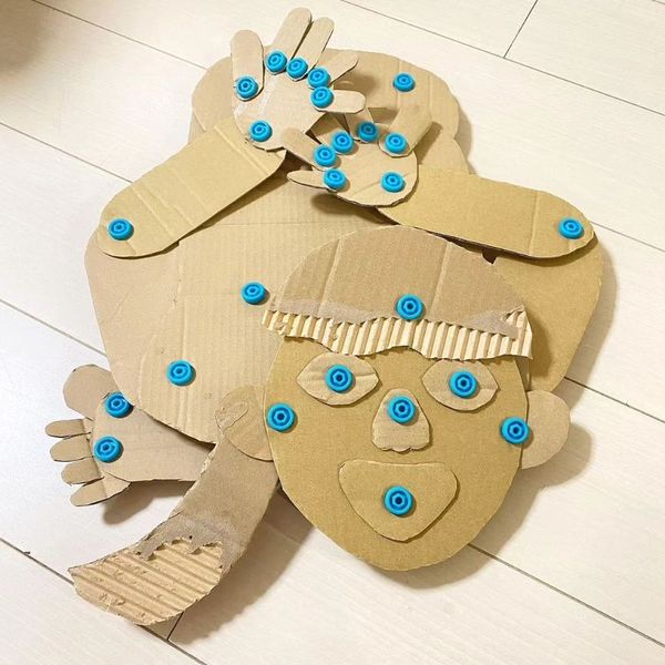 Dynamic 2D Cardboard Body Trace | Makedo Resource Hub