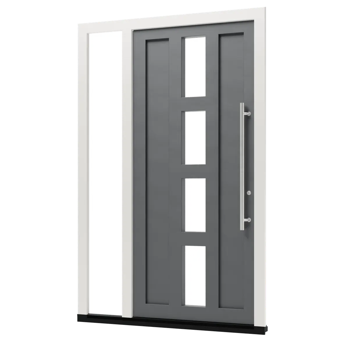 Op zoek naar een voordeur met panelen en glasvakken? Bekijk TK07!