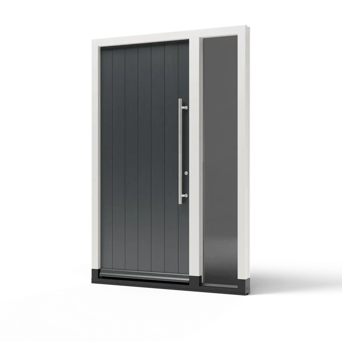 Houten voordeur TH07 met zijlicht rechts bestellen