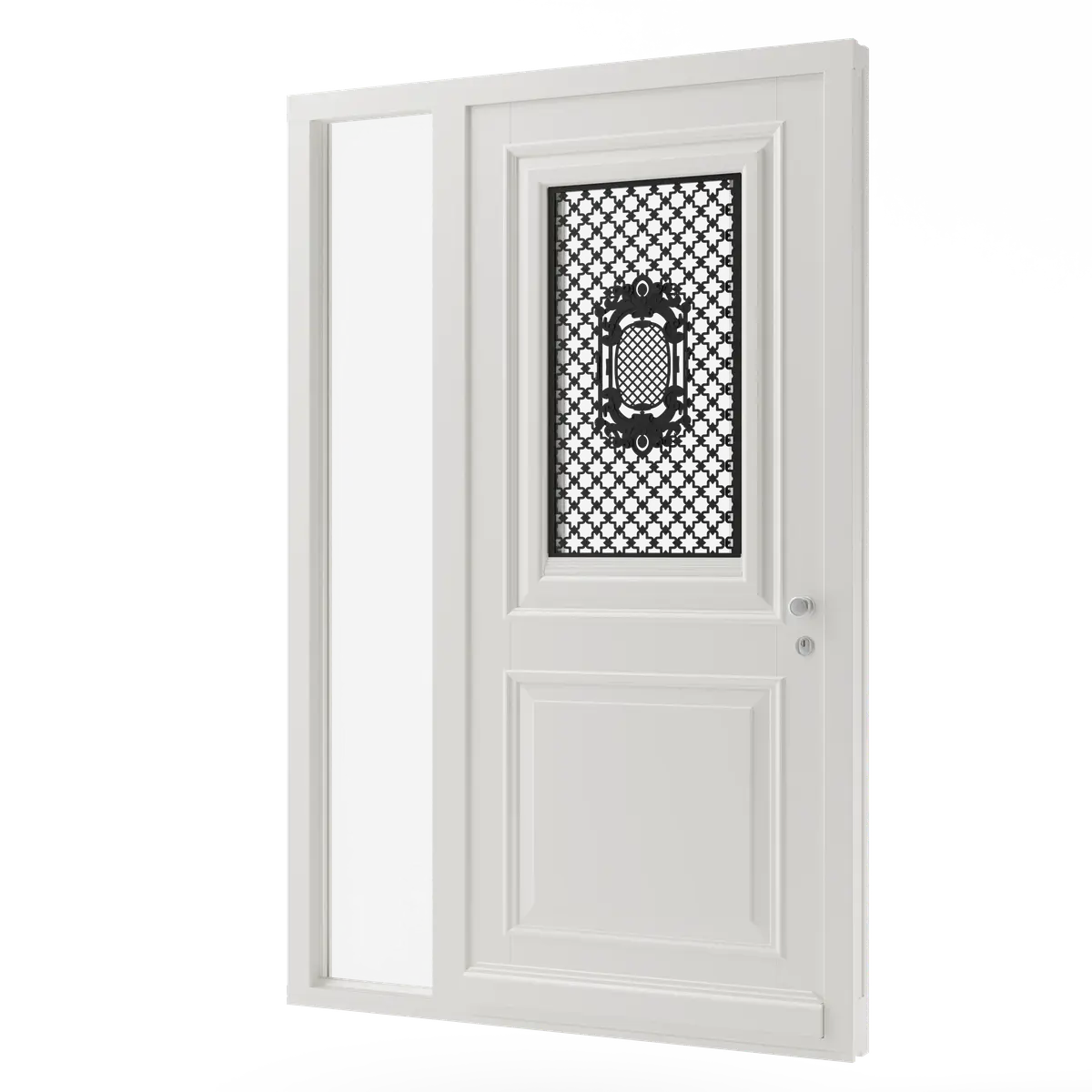 Luxe houten voordeur met zijlicht nodig? TH20 met zijlicht linkerzijde