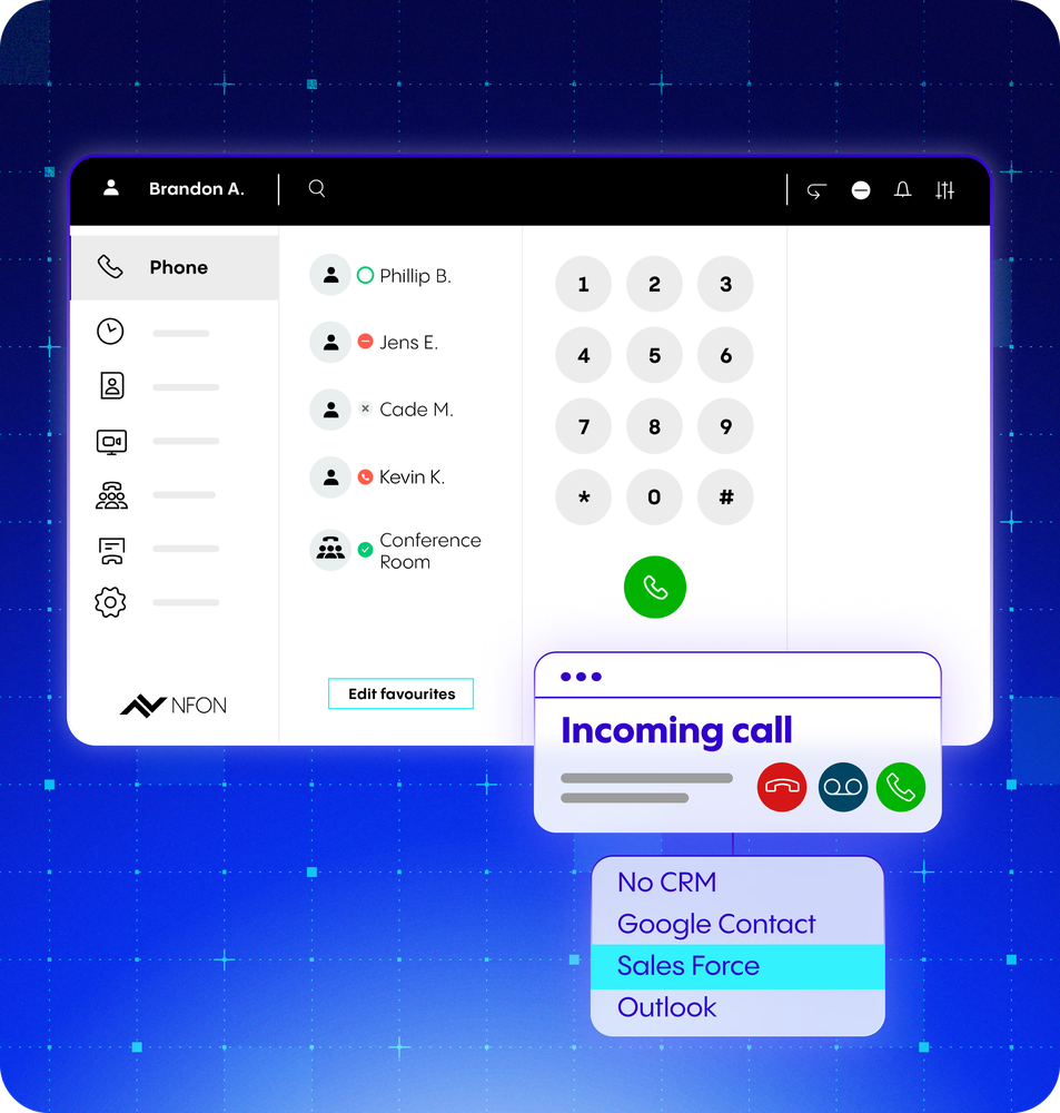 Cloudya: Das effiziente cloudbasierte Telefonsystem | NFON