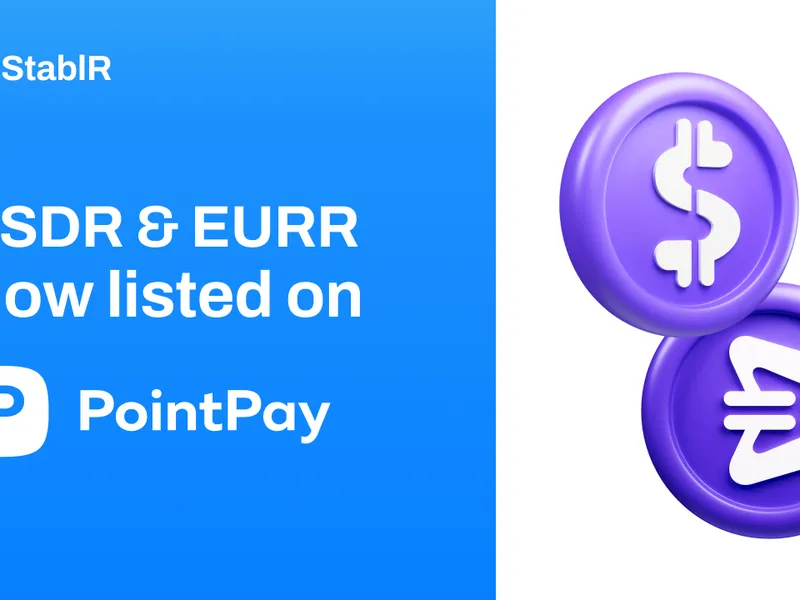 Expanding Stablecoin Access: StablR USD (USDR) & StablR Euro (EURR) Now ...