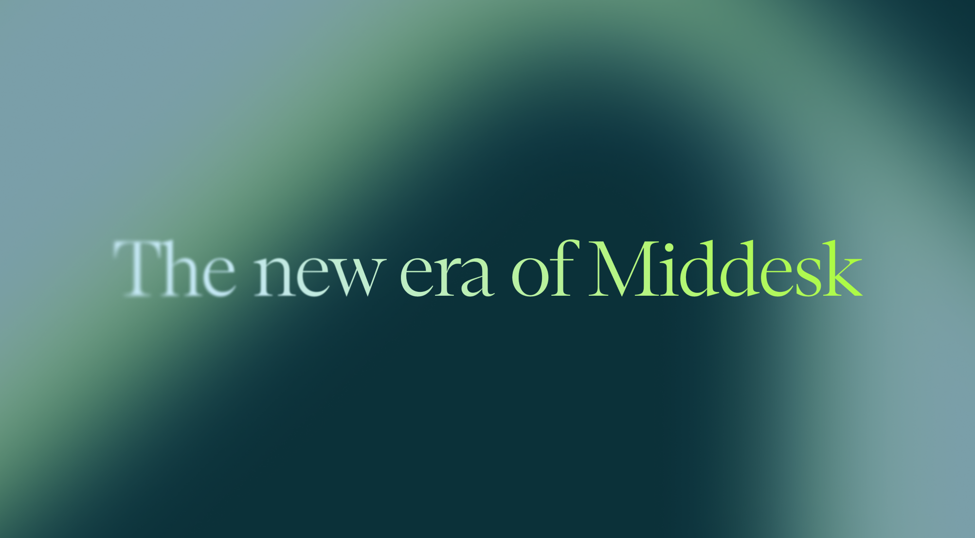Introducing Middesk's agentic platform