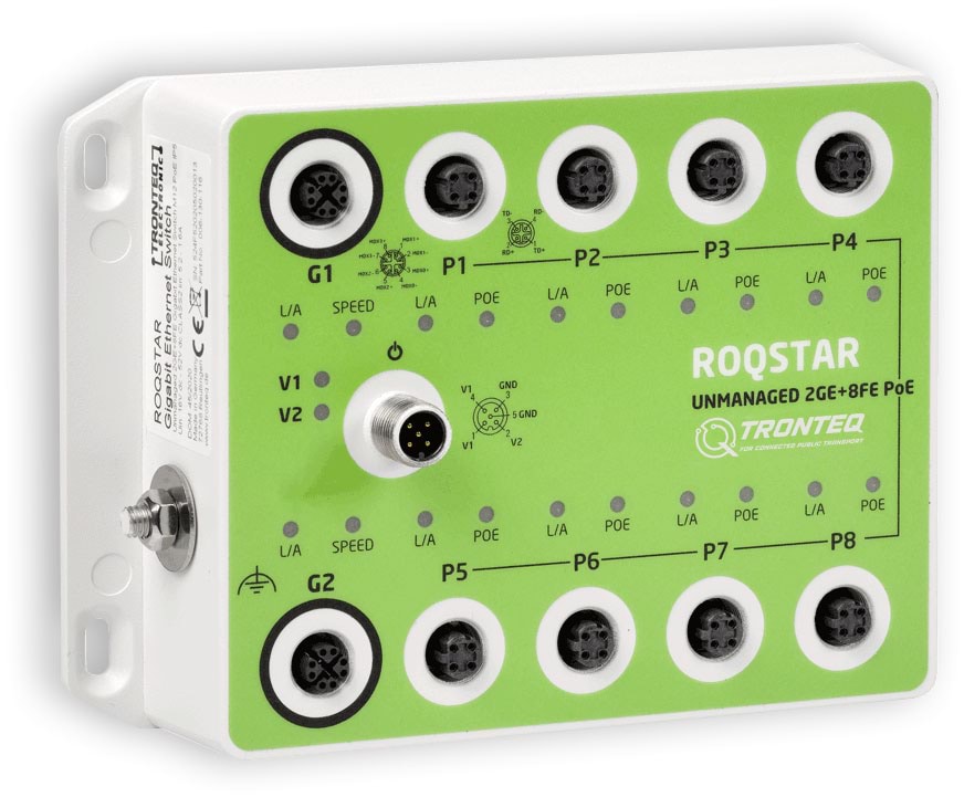 Unmanaged M12 Switches