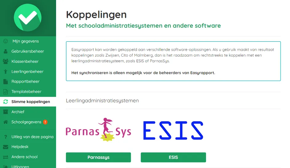 ParnasSys UWLR-koppeling: Importeer leerlingen, groepen en ...