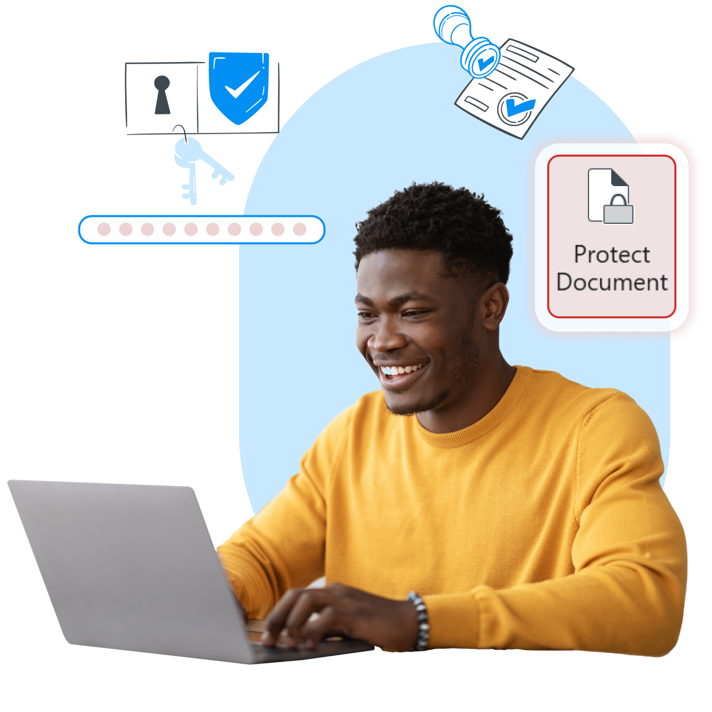 Safely encrypt, sign, and password-protect PDFs | MobiPDF