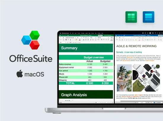 OfficeSuite launches market-leading productivity apps on Mac