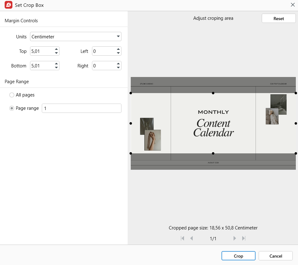 How to Crop a PDF (2026 Guide) – Fast & Precise with MobiPDF