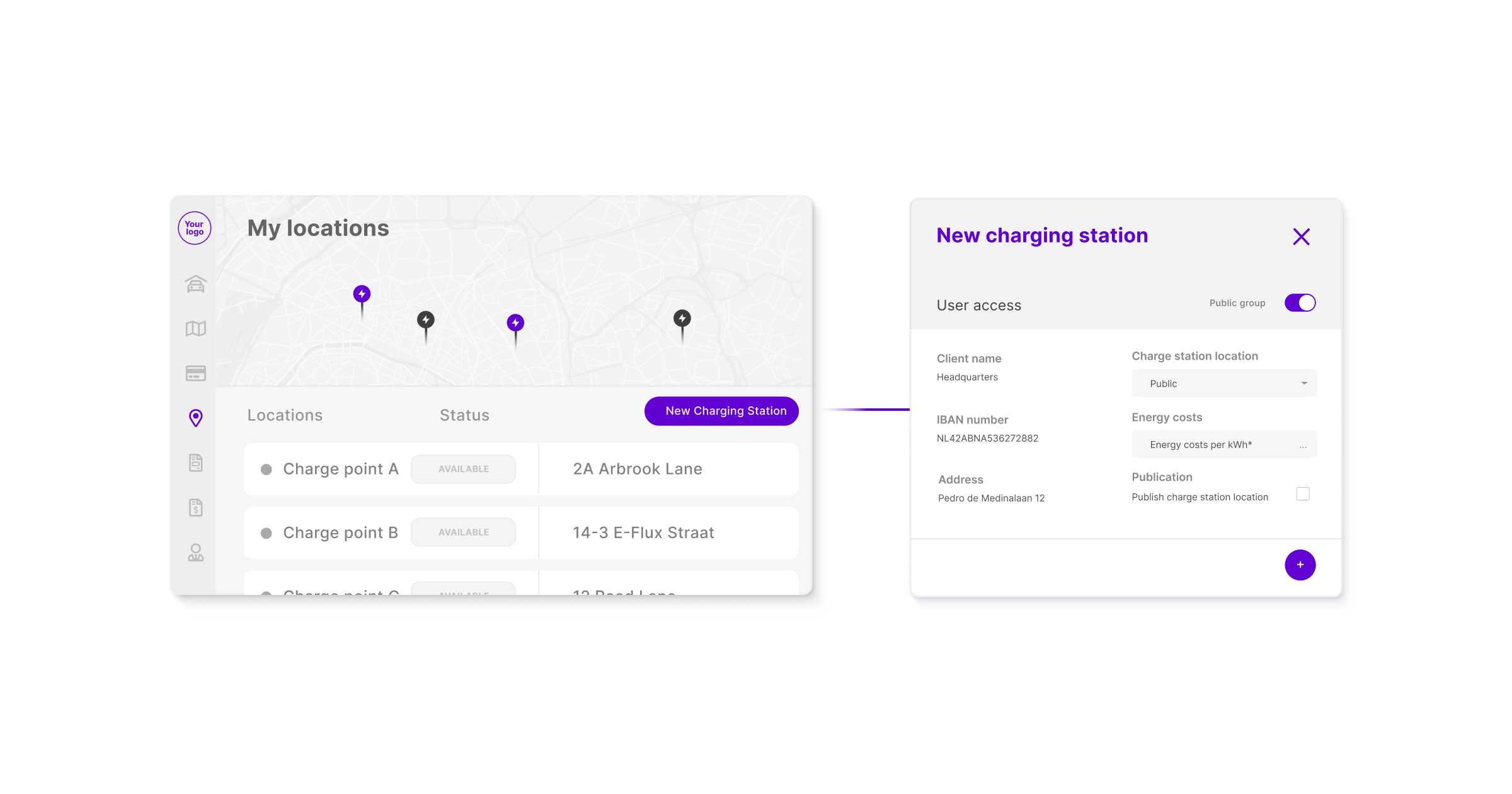 Charge point operations | Road