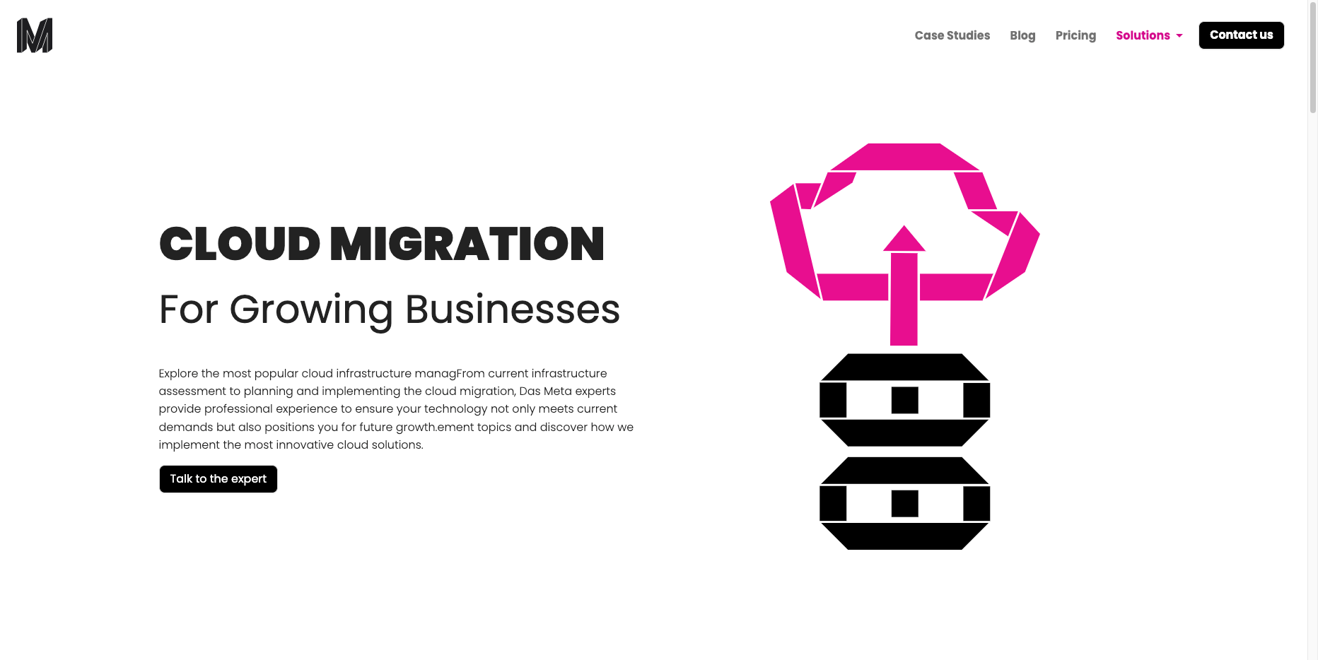 Seamless Cloud Migration Services | Das Meta